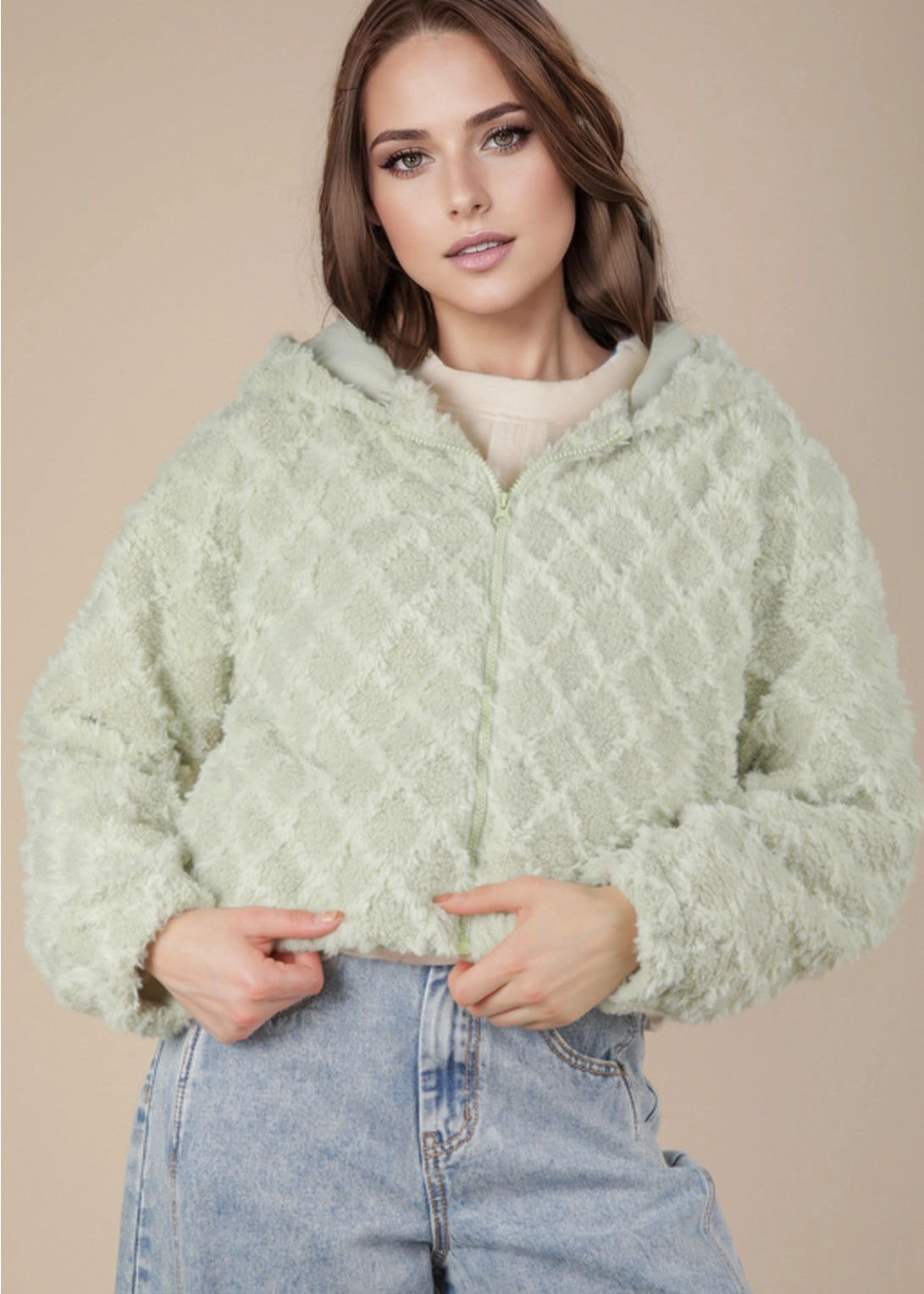 Terry Textured Jacket – BAYLEE BEE